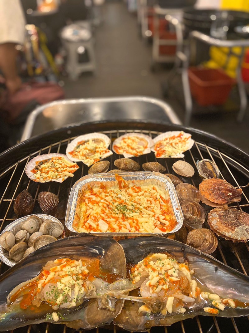 목포 대반동 맛집 달밤포차 오션뷰에서 조개구이 네이버 블로그