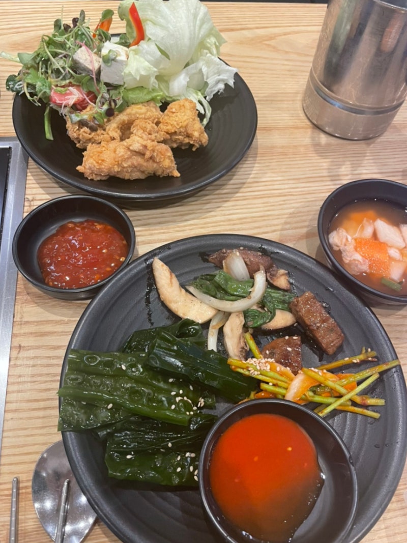 송도 샤브샤브맛집 가인채 샐러드바 무한리필 네이버 블로그