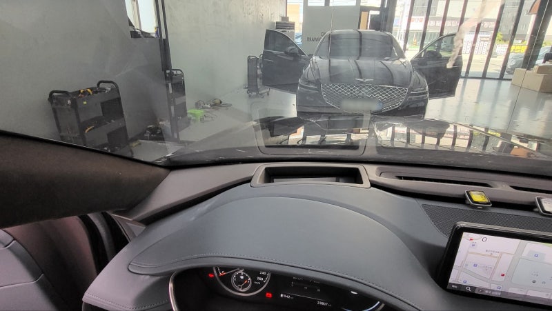 올뉴G80 HUD 순정품으로 헤드업 디스플레이 시공!! : 네이버 블로그