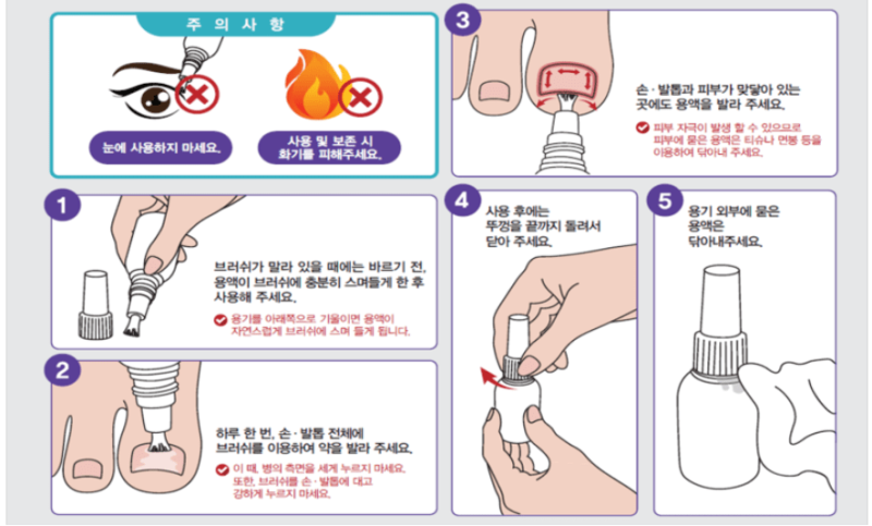 발톱무좀 주블리아 처방 및 사용법과 가격 정리 부작용 풀케어 실비 네이버 블로그