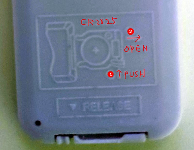 선풍기 리모컨 배터리 교체하기 : 네이버 블로그