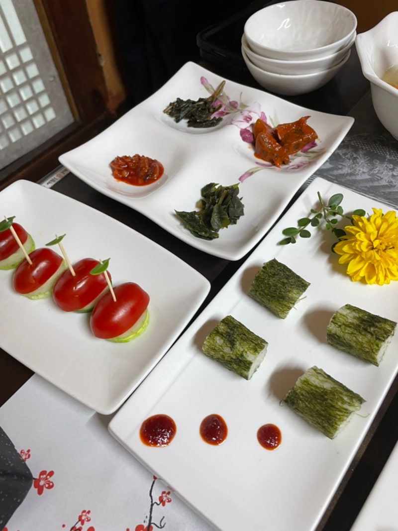 논산 상견례 장소로 맛있는 한정식 먹을 수 있는 한옥집 만복정 네이버 블로그