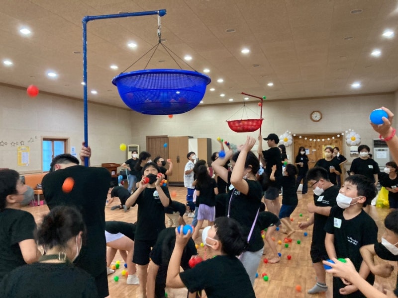 부산 교회 여름성경학교 레크레이션 농구게임 실내활동 진행 볼풀공 넣기 운동회 체육대회 용품 물품 대여 렌탈 네이버 블로그