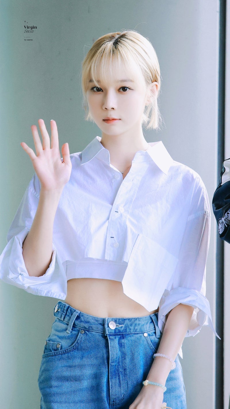 에스파 윈터, 220805 aespa Winter 공항패션 7P : 네이버 블로그