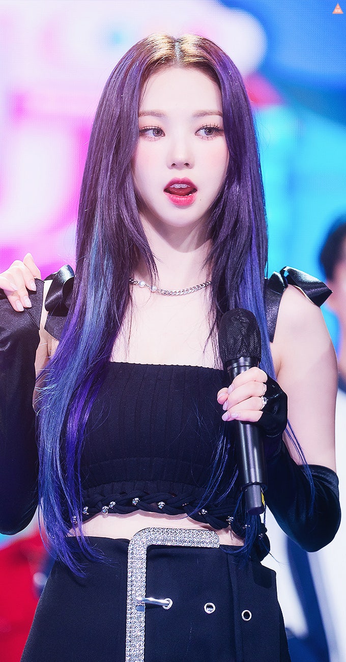 에스파 카리나 '도깨비불' 무대 #3 배경화면_by.슬짱 : 네이버 블로그