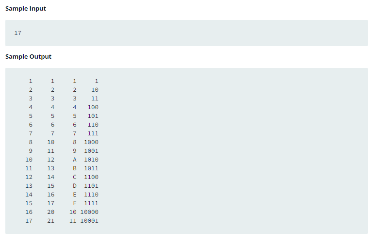 Python HackerRank 문제 22 - String Formatting : 네이버 블로그