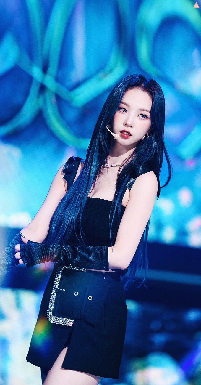 에스파 카리나 '도깨비불' 무대 #3 배경화면_by.슬짱 : 네이버 블로그