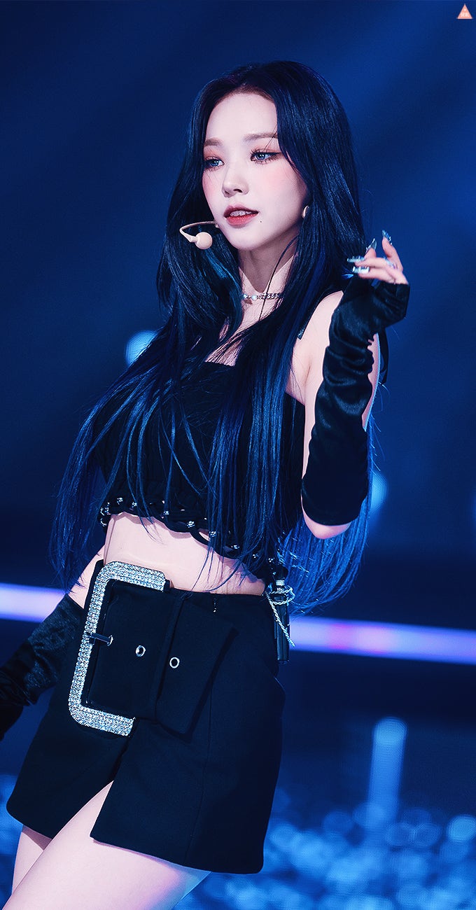 에스파 카리나 '도깨비불' 무대 #3 배경화면_by.슬짱 : 네이버 블로그