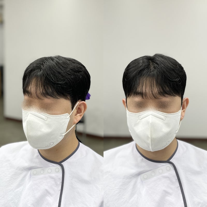 남자 악성곱슬머리 시스루펌 가능할까요 아이롱펌볼륨매직 네이버 블로그