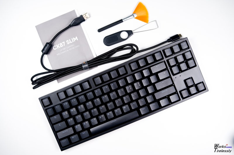 갈축 텐키리스 기계식키보드 추천, CK87 SLIM : 네이버 블로그