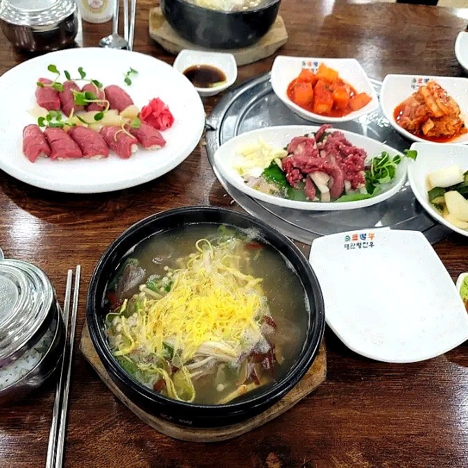 축협 대관령한우타운 평창 한우마을 맛집 한우갈비탕 한우초밥 한우육회 네이버 블로그