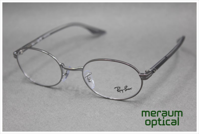 레이벤 안경테 Ray-Ban RB6481V 3123 그레이 실버 칼라 타원형 오발형 디자인 안경 의정부 민락동 고산동 미라움 ...