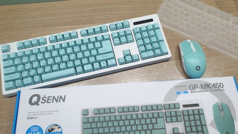 무선 키보드마우스세트 가성비좋은 멤브레인 QSEEN MK450 : 네이버 블로그