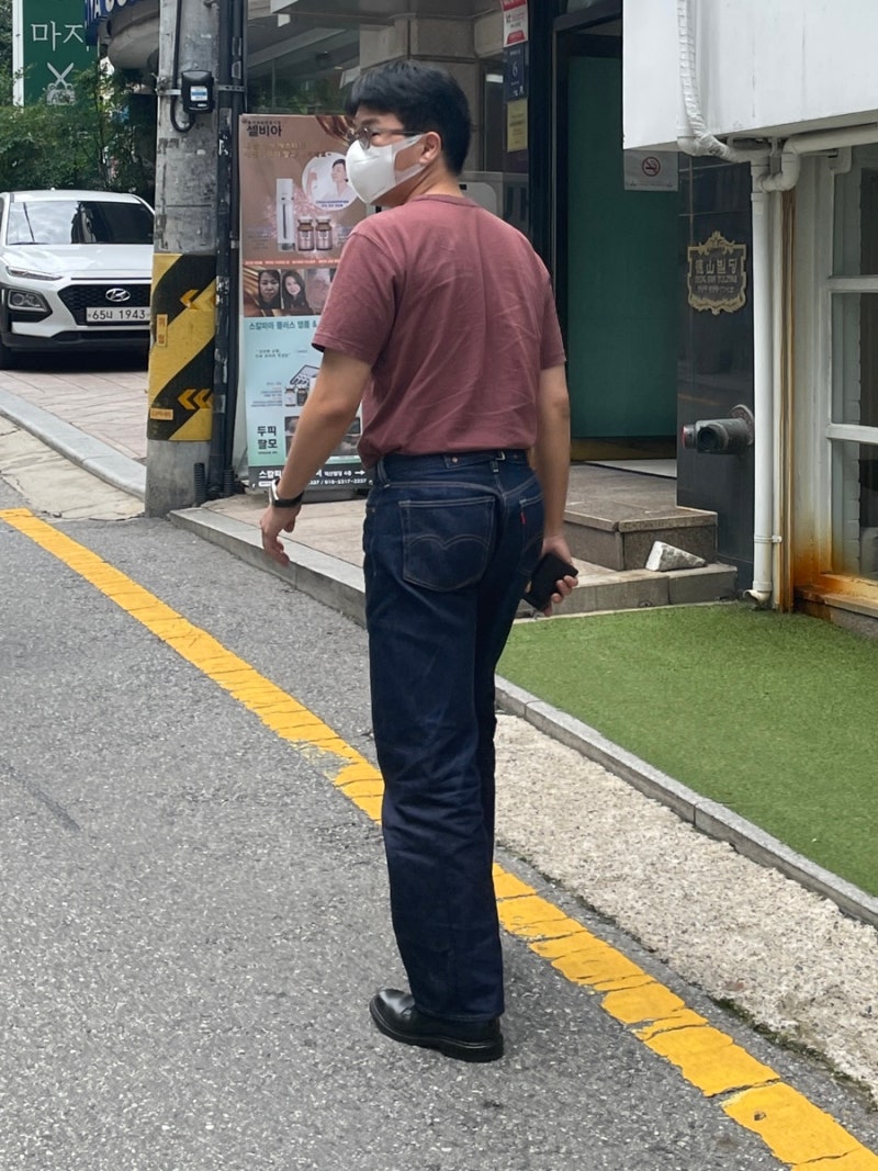 [ levi's ] LVC 37501 리지드 데님 팬츠 리뷰 : 네이버 블로그