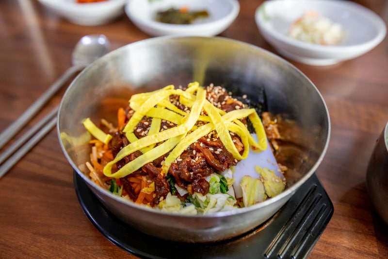 익산 맛집 한일 식당 특제 양념의 육회 비빔밥 네이버 블로그