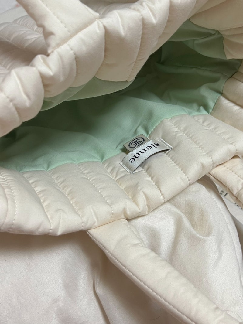 [데일리백 추천] 시엔느 패딩백 Sienne Padding Bag _Cream 아이패드 가방으로 딱이야 : 네이버 블로그