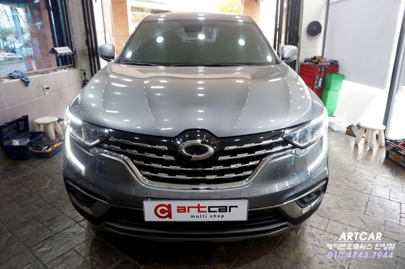 QM6 신형 무빙 LED 테일램프 교체하기 / 순정옵션 : 네이버 블로그