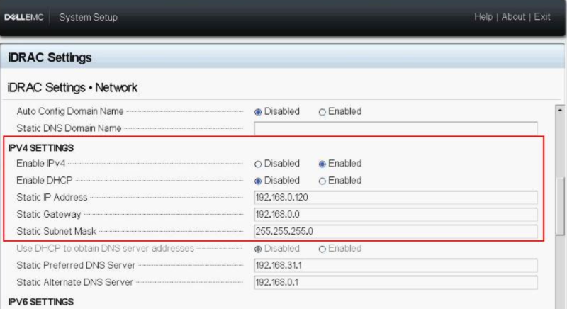 Dell 서버 idrac 설정 : 네이버 블로그