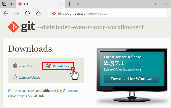 Windows 10에 Git 설치/로컬 저장소 생성 및 Git Hub 연동/로컬저장소에 저장(Commit)/Git Hub 전송 ...