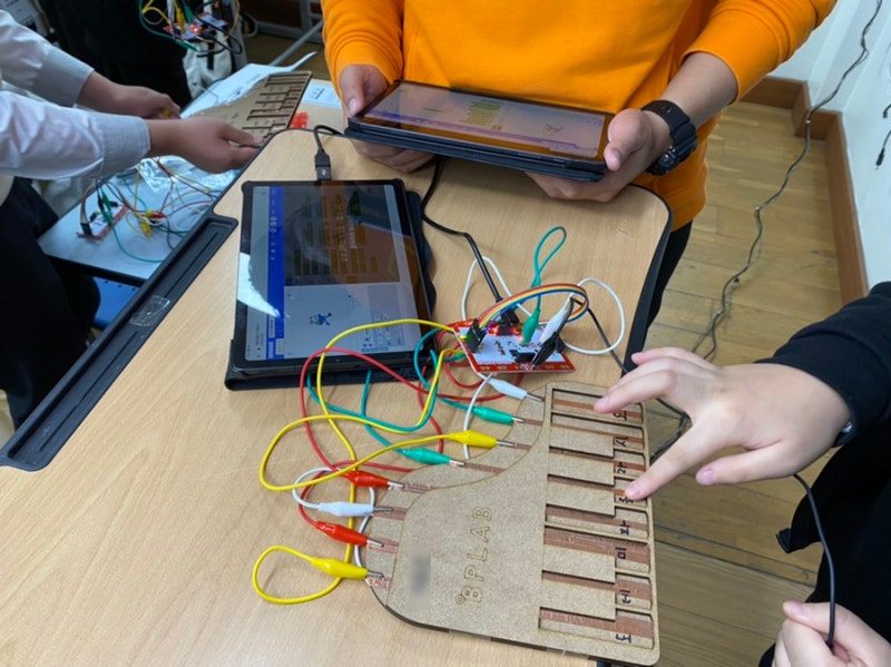 [음악수업나눔] 피아노 수업 #1 - 엔트리 코딩, 메이키메이키 : 네이버 블로그