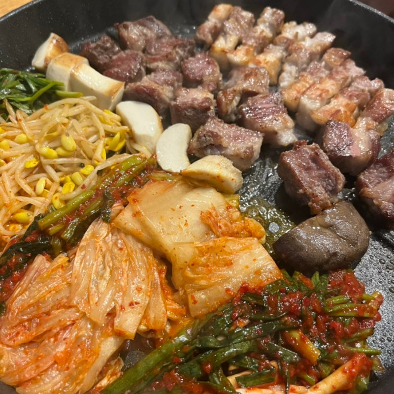 대구 북구 팔거역 구워주는 고기 맛집 꽃돼지식당 칠곡3지구점 네이버 블로그