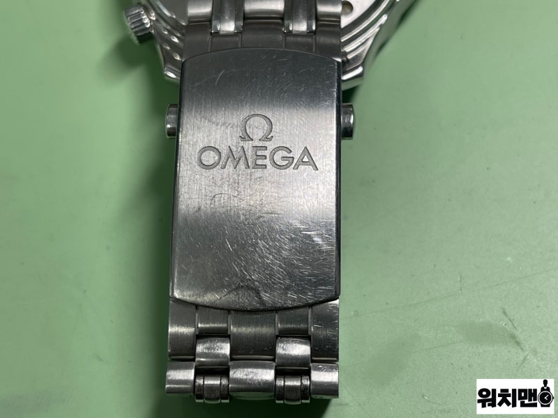 Omega 오메가 시마스터 다이버 300 전체 폴리싱 및 러버 밴드우레탄 스트랩 교체 천안 시계수리 워치맨 네이버 블로그