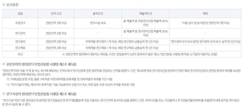 과학기술정보통신부 전문연구사업자 신고제도 이공계 기업 필수 네이버 블로그