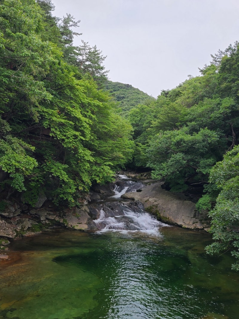 전북 무주 구천동 어사길주차장~월하탄~인월담~구월담~안심대~백련사~백련사길~원점 트레킹 네이버 블로그