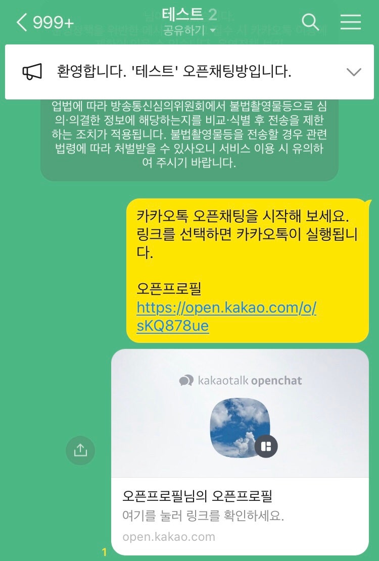 요즘 나는 카카오톡 오픈채팅 11 메세지 받기 위한 카카오톡 오픈프로필 만들기 설정방법 정리 네이버 블로그