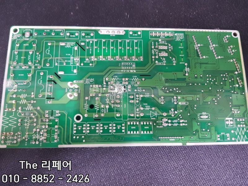 삼성 에어컨 전원안켜지는 전자제품 고장 구미 전자기판pcb수리 네이버 블로그