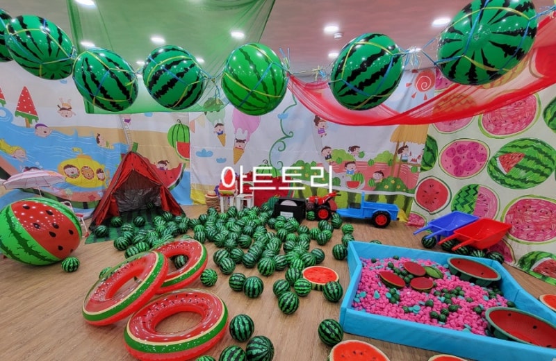 7월8월 유치원어린이집 여름 행사커다란 수박나라 네이버 블로그