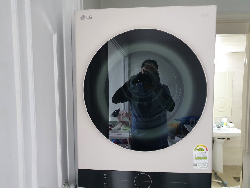 Lg 워시 타워 분해 설치 전문점 엘지 워시 타워를 156번째 분해 설치 명일동 삼익그린 2차 아파트 W20eez