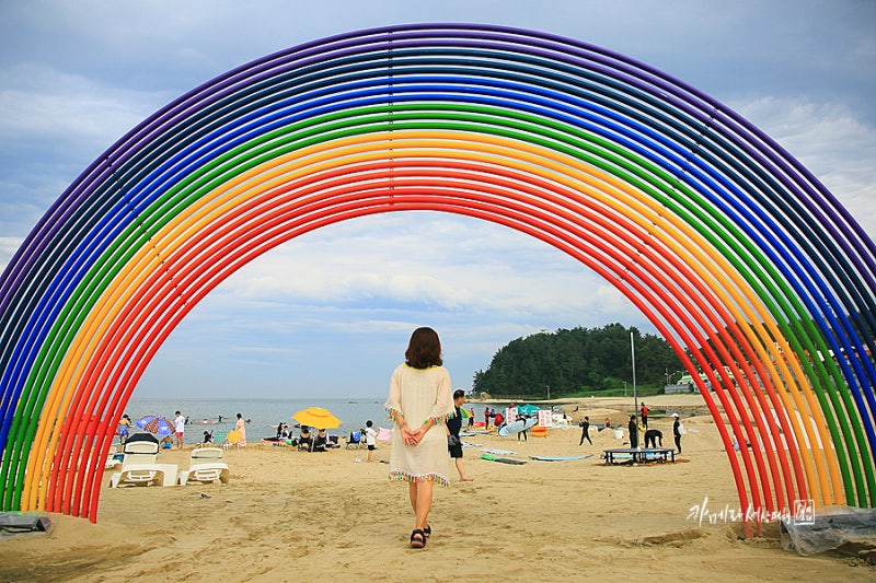 강원도 양양 가볼만한곳 해변 바다 레인보우비치 페스티벌 놀거리 먹거리 네이버 블로그