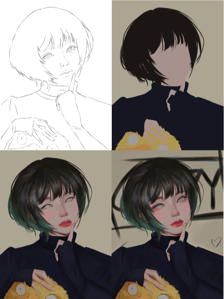 나만의 그림 테블릿을 이용한 디지털드로잉 ★ 대구디지털드로잉학원 ★ 네이버 블로그