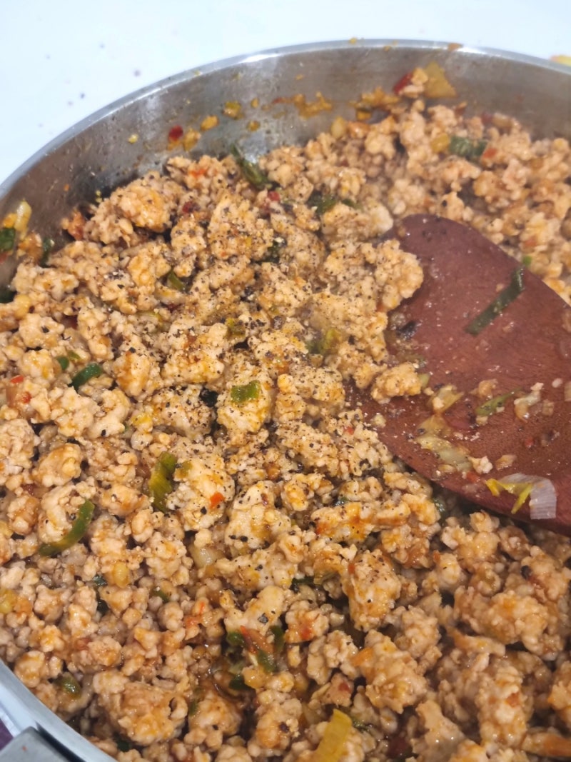마제덮밥 레시피 다진 돼지고기 요리 마제비빔밥 만드는 법 네이버 블로그