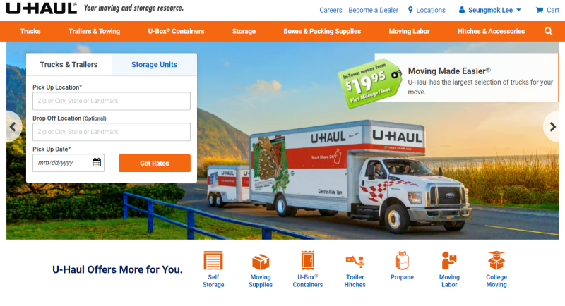 미국 이사 준비 - 유홀(UHAUL) 팁과 주의할 점 : 네이버 블로그