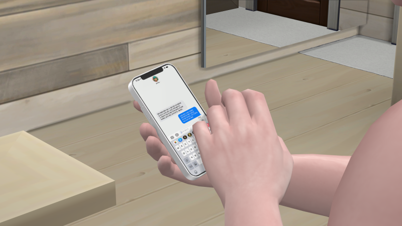 [Override] Sims4 iPhone12 Replacement Mod (Phone cases changable in ...