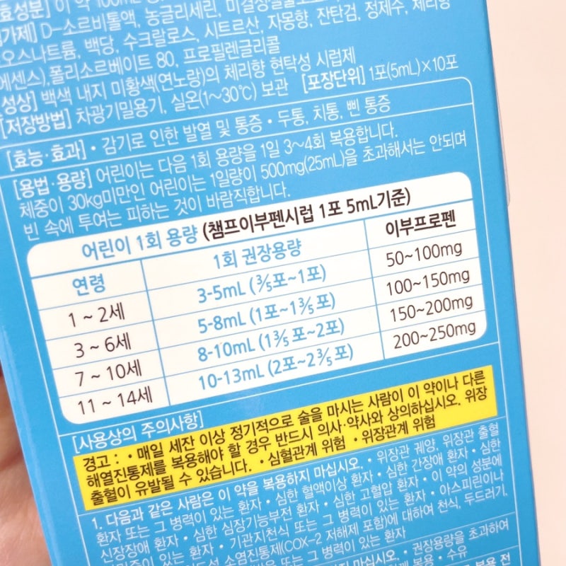 아기 해열제 교차복용 용량 시간 종류챔프 부루펜 등 네이버 블로그