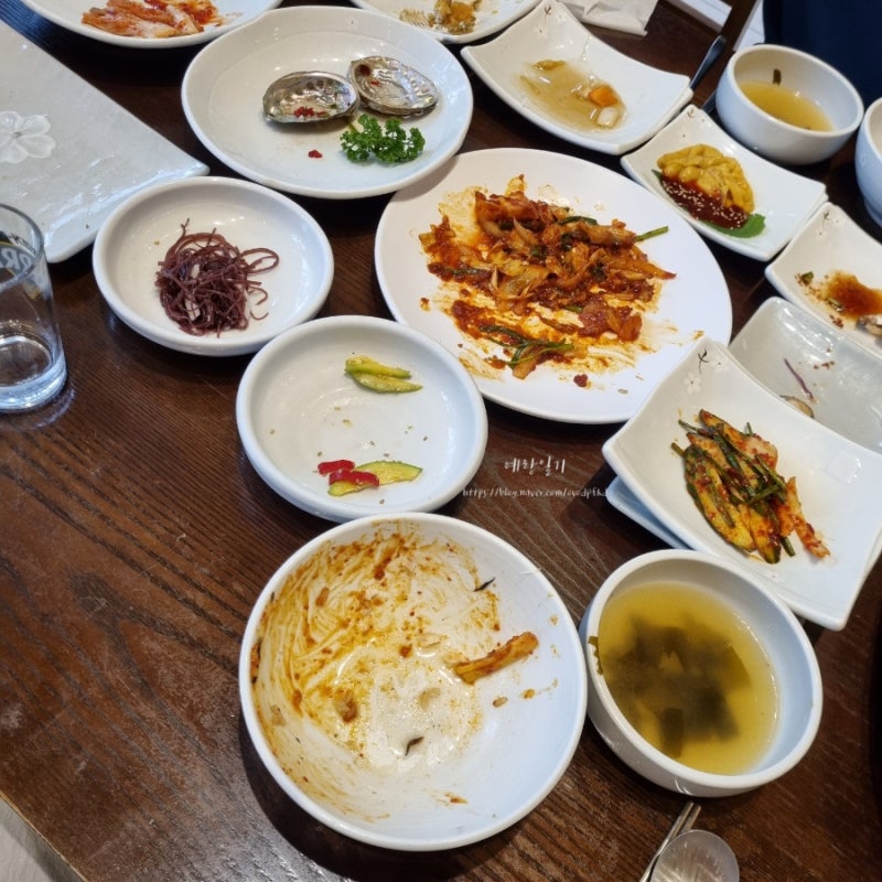 부산 동래 한정식 맛집 가족모임하기 좋은 박해윤통영해물밥상 네이버 블로그