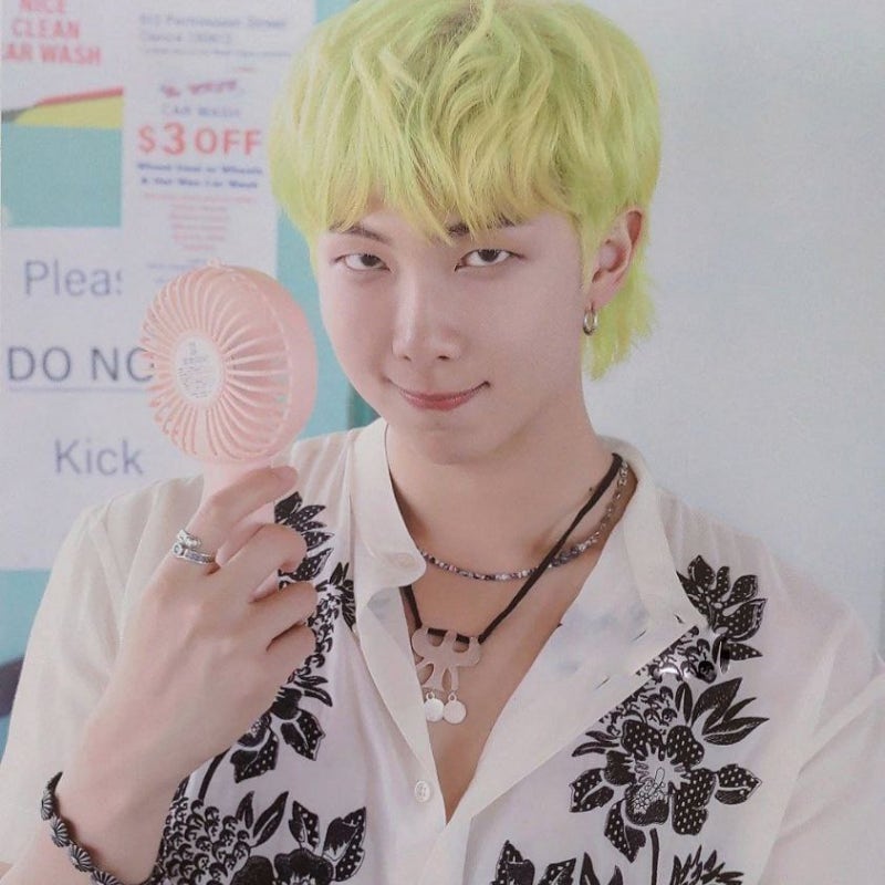 (방탄소년단 RM) 2021 BTS memories scan photo 🌟 : 네이버 블로그