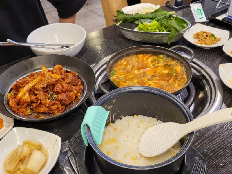 노원역 쌈밥 맛집 예향정 2인세트 된찌두루치기 네이버 블로그