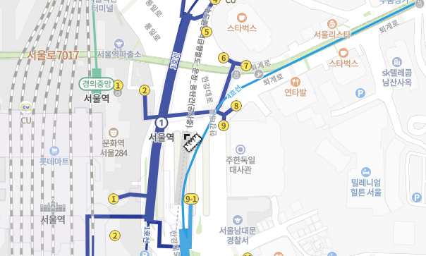 네이버지도 거리재기 직선거리 계산 방법 네이버 블로그