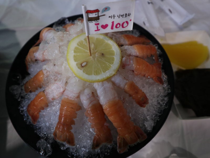 여수낭만포차맛집여수포차거리 여수낭만포차 100도 낭만포차 본점 돌문어삼합딱새우 네이버 블로그