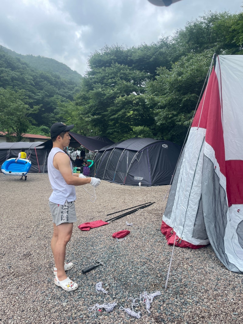 울산 배내골 강마을 캠핑장 2박 3일 다녀온 장단점 후기feat수영장계곡 네이버 블로그
