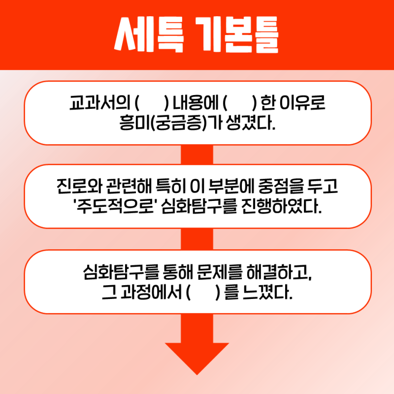 세특 작성법 교과 세특 과목별 세특 예시 및 나만의 생기부 만들 수 있는 방법 총정리 세부특기사항 동아리 세특