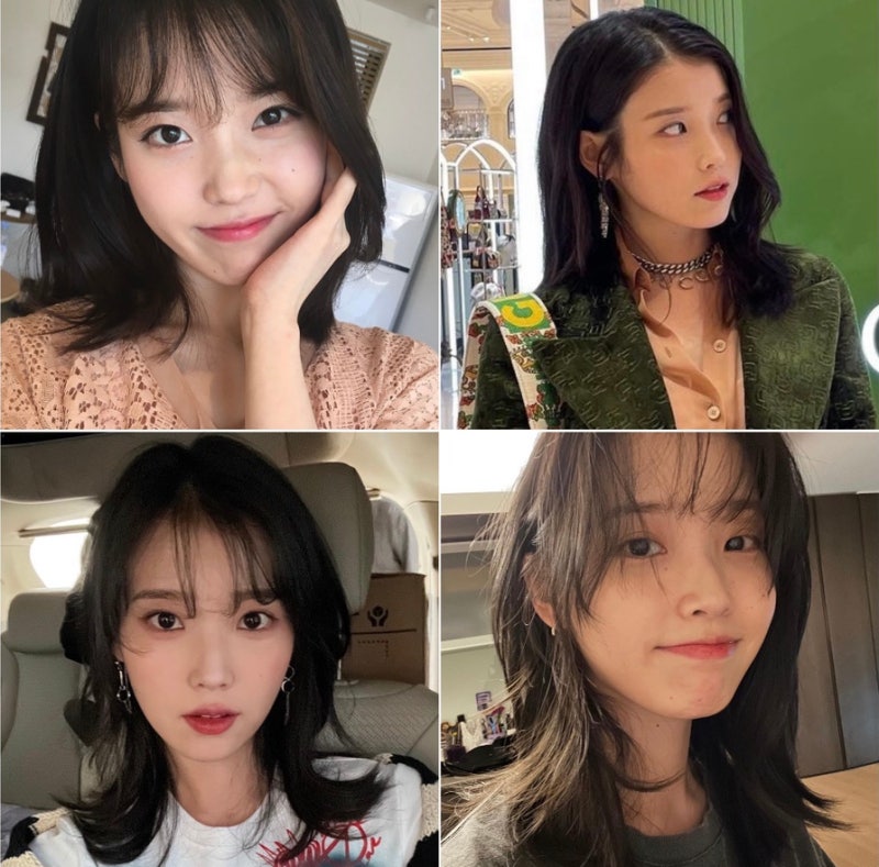 여자 연예인 중단발 헤어스타일ㅣc컬 S컬 레이어드컷 모음 네이버 블로그