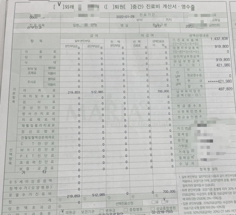 상봉마리아 난임병원 시험관 1차 신선이식 과정 및 비용 네이버 블로그