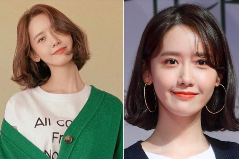 여자 연예인 중단발 헤어스타일ㅣc컬 S컬 레이어드컷 모음 네이버 블로그