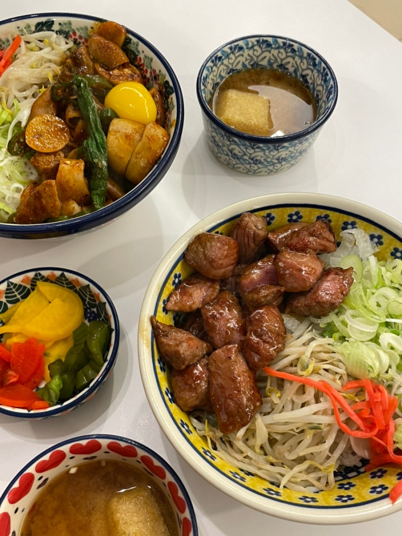 청주맛집 지웰시티 가정식 스테이크 덮밥 미도인 네이버 블로그