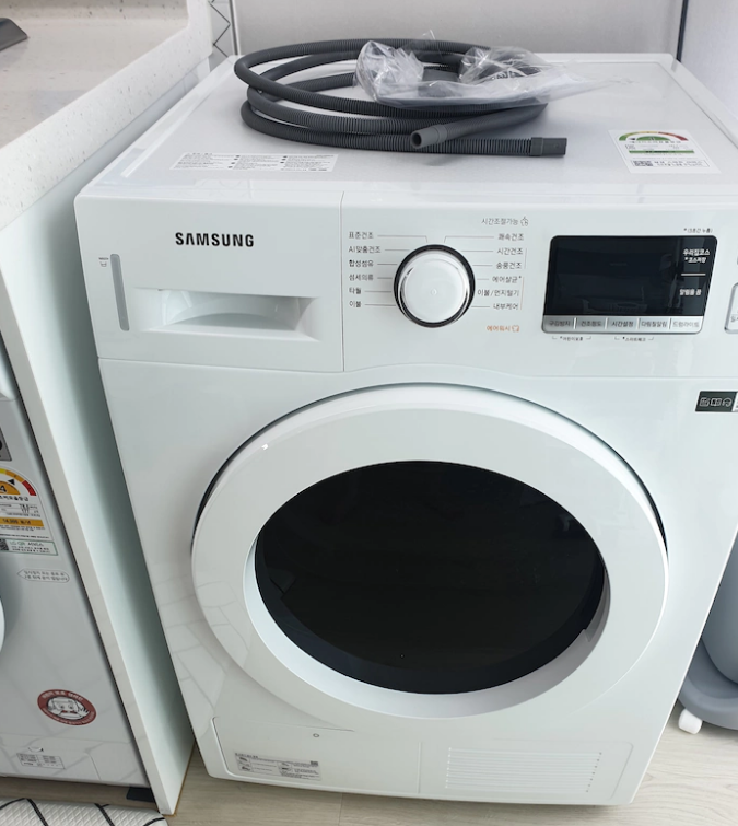 삼성 건조기 그랑데 9kg 17kg 19kg 빨래 건조기 설치 내돈내산 장단점 네이버 블로그